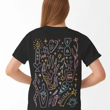 Remeras esotericas y misticas - Moda con mensajes del universo ...